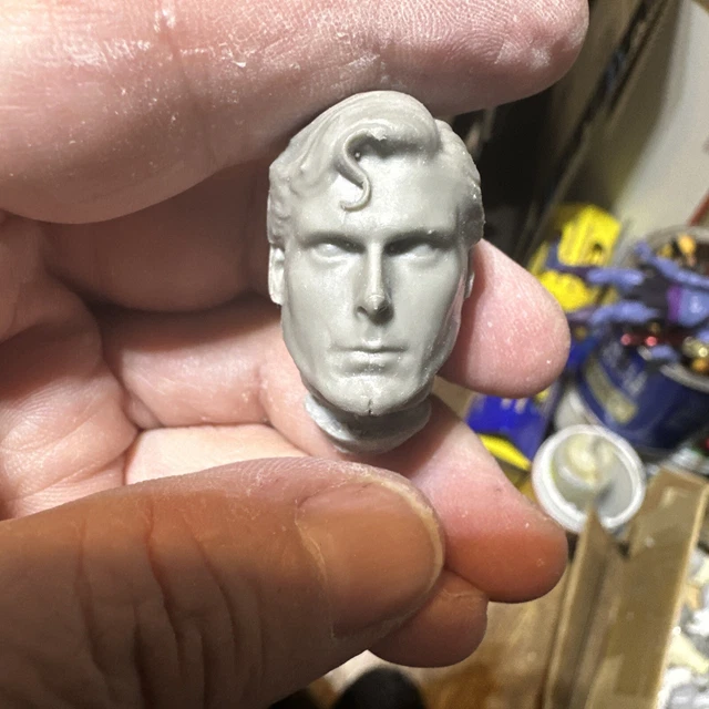 MEGO FTC ZICA Retro Custom Christopher Reeve Superman Head 8"" Figur ...