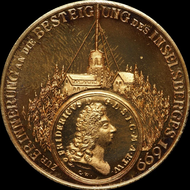 HELMUT KÖNIG: CU-MEDAILLE 1989. INSELSBERG - 950 JAHRE BROTTERODE ...