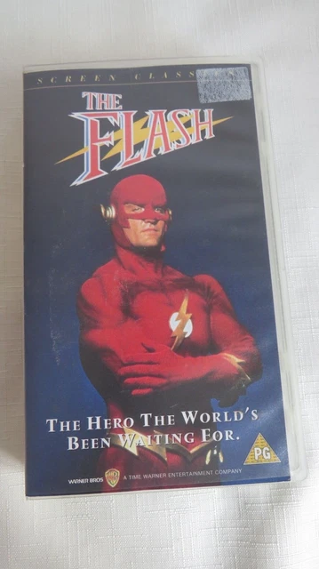 THE FLASH ORIGINAL 1990 Movie Vhs Tape - Screen Classics - John Wesley ...