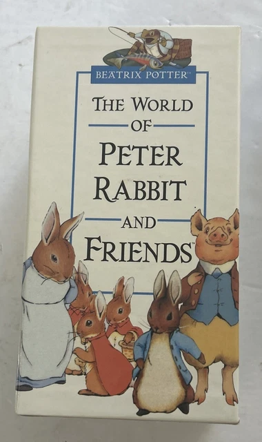 BEATRIX POTTER VHS Box Set of 3 The World of Peter Rabbit and Friends ...