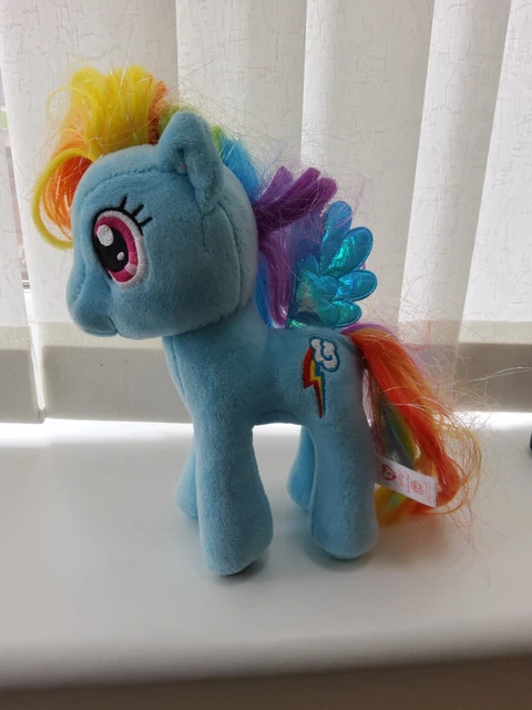 MY LITTLE PONY Rainbow Dash Sparkle TY Plush 7" £2.99 - PicClick UK