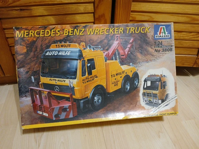 ITALERI 3808 MERCEDES Benz Wrecker Truck ADAC EUR 100,00 - PicClick DE
