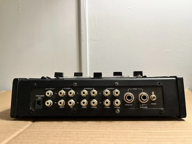 VINTAGE REALISTIC RADIO Shack 32-1100A Stereo Mixer Disco Sound Analog ...