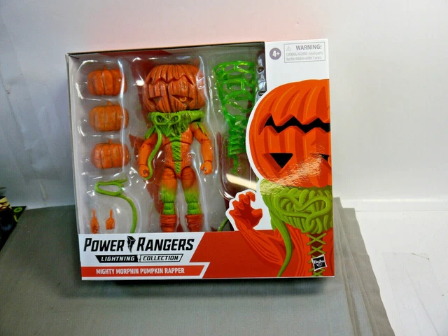 POWER RANGERS LIGHTNING Collection Mighty Morphin Pumpkin Rapper Vague ...