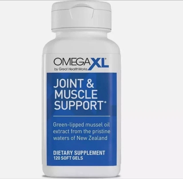 OMEGA XL 120CT by Great HealthWorks-Potent, Joint Pain Relief, omega-3 ...