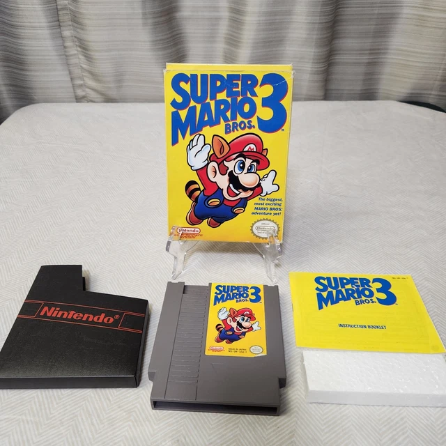 SUPER MARIO BROS. 3 (Nintendo Entertainment System, 1990) CIB Complete ...