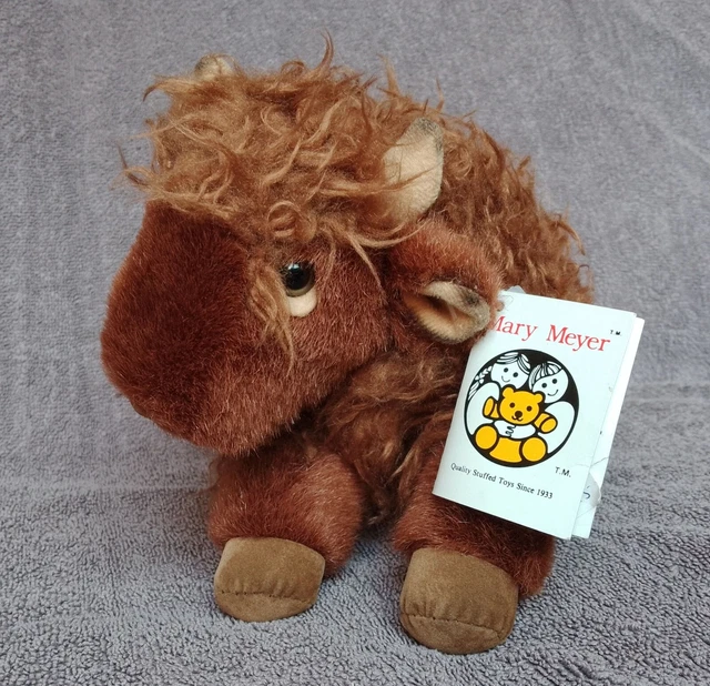 RARE MARY MEYER "Gruffalo " 1991 - With Tags - Plush 10" Stuffed Bison ...