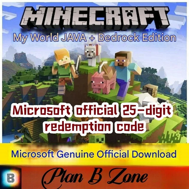 MINECRAFT: JAVA & Bedrock Edition (PC) Official website Key $21.99 ...