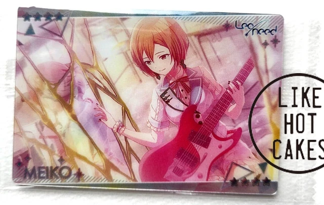MEIKO RARE METALLIC plastic card:Project Sekai Colorful Stage! Feat ...