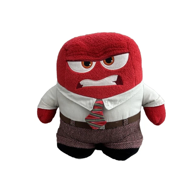 DISNEY STORE EXCLUSIVE Anger 9 Inch Soft Toy Plush Inside Out Stamped £ ...
