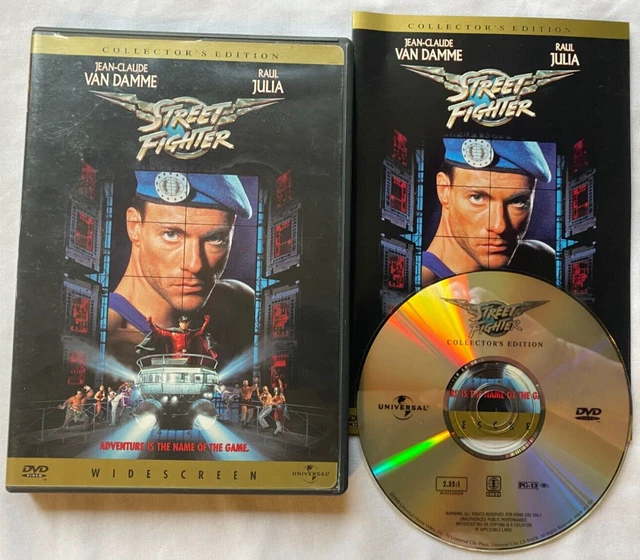 STREET FIGHTER (DVD, 1998, Collectors Edition Widescreen) Like New ...
