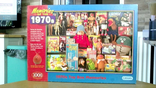 MEMORIES OF THE 1970s: 1970s TOY BOX MEMORIES Jigsaw Puzzle (1000 Piece ...