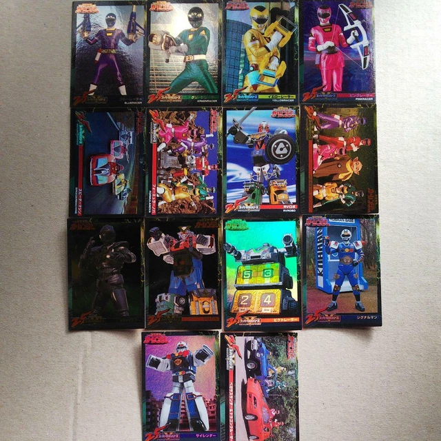 MORINAGA SUPER SENTAI 25th Anniversary Card Car Ranger 14 £52.09 ...
