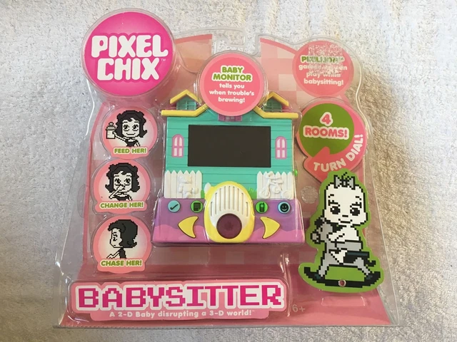 BNIB PIXEL CHIX Babysitter House Interactive toy game Mattel £9.99 ...