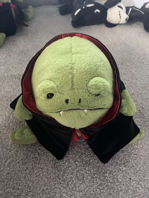 JELLYCAT VAMPIRE RICKY Rain Frog Halloween Edition BNWT Plush Soft Toy ...