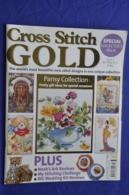 CROSS STITCH GOLD Magazine Issue 3 2001 - Worlds Most Beautiful Designs ...