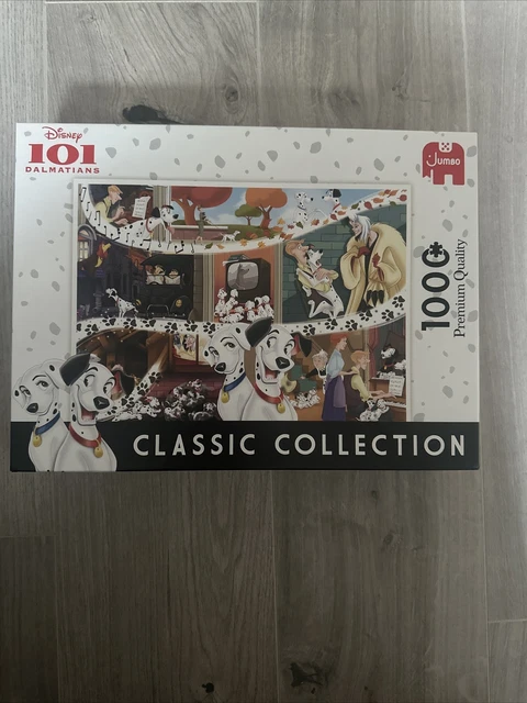 JUMBO DISNEY CLASSIC Collection 101 Dalmatians Jigsaw - 1000 Pieces ...