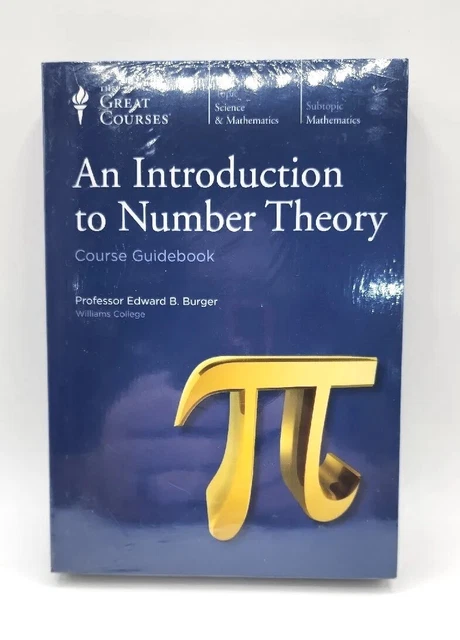 INTRODUCTION TO NUMBER Theory The Great Courses - Book + DVDS - New ...