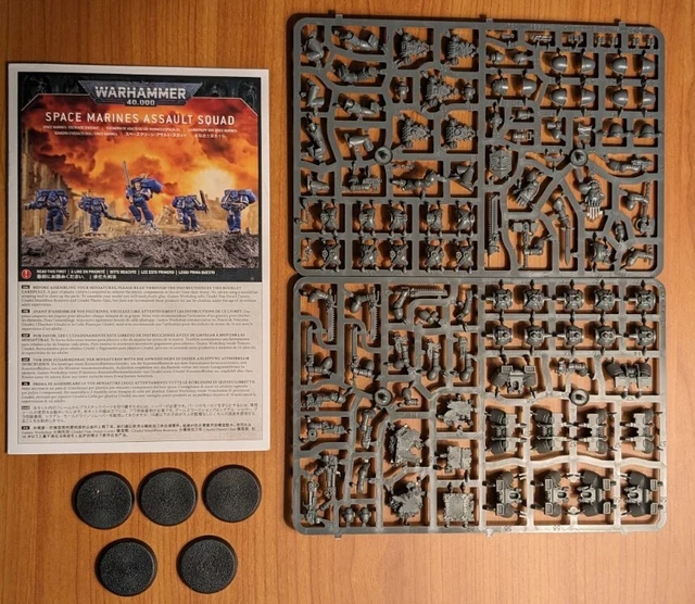 SPACE MARINES ASSAULT Squad warhammer 40k firstborn £100.93 - PicClick UK