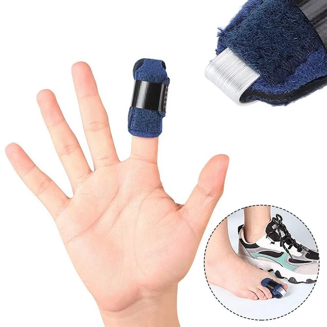 TOE-FINGER STRAIGHTENER HALLUX Corrector Bandage Ergonomic Claw Toe ...