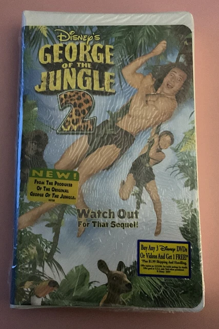 DISNEY GEORGE OF The Jungle 2 VHS Video Blockbuster Movie New & Sealed ...