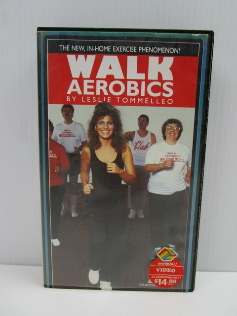 WALK AEROBICS, LESLIE Tommelleo, VHS Tape, Exercise, Vintage Video, TV ...
