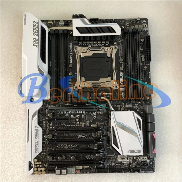 ASUS X99-DELUXE LGA 2011-3 DDR4 Intel X99 SATA 3.0 USB3.0 ATX RJ-45 Motherboard £421.31 ...