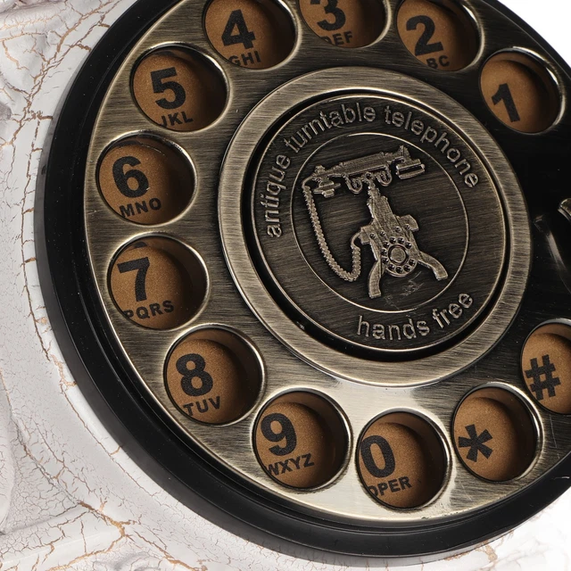 RETRO LANDLINE TELEPHONE Multifunctional Recording Old Fashioned Dial £ ...