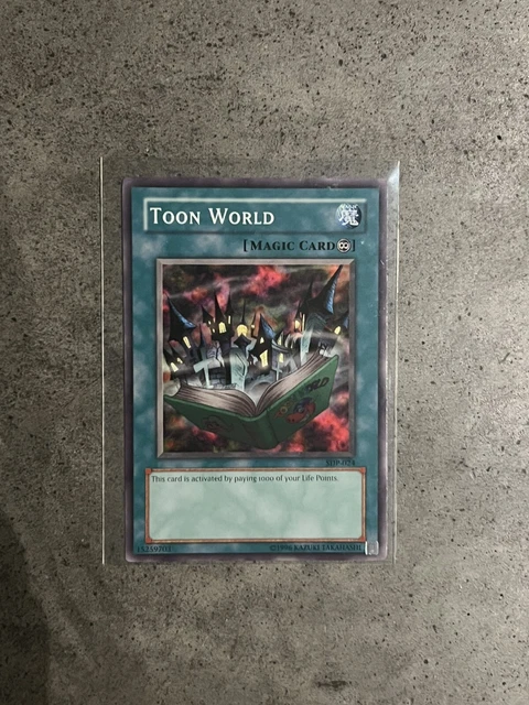 CARTE CARD YU-GI-OH Konami 1996 Edition Toon World SDP-024 Tres Bon État PSA En EUR 1,90 ...