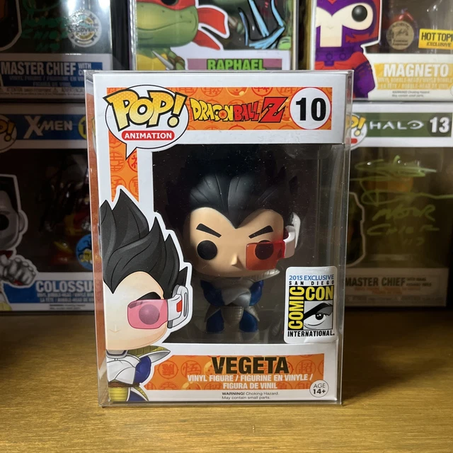 FUNKO POP! ANIMATION Dragon Ball Z: Vegeta #10 *2015 SDCC Excl.* *Rare ...