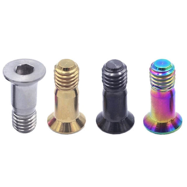 GUIDE JOCKEY WHEEL Screw Titanium Screws Wheel Fixed Bolts MTB Road ...