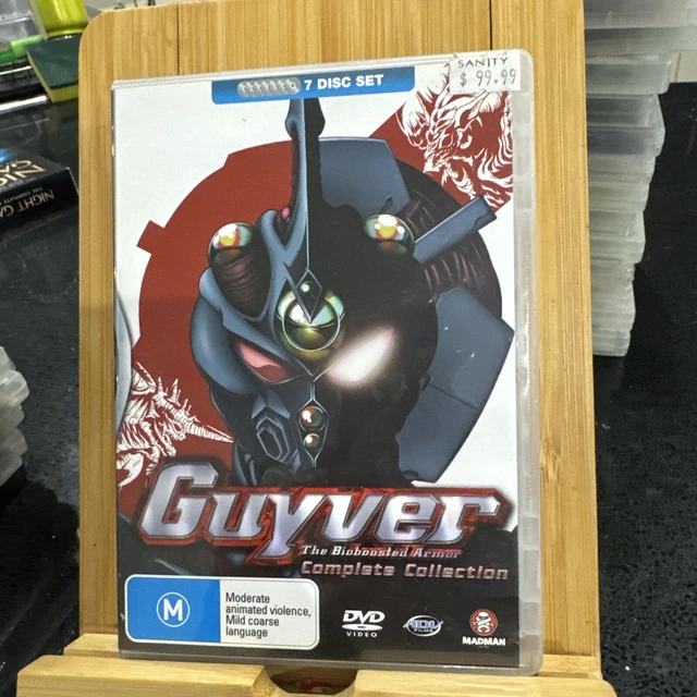 GUYVER THE BIOBOOSTED Armor Complete Collection DVD & Discs Region 4 ...