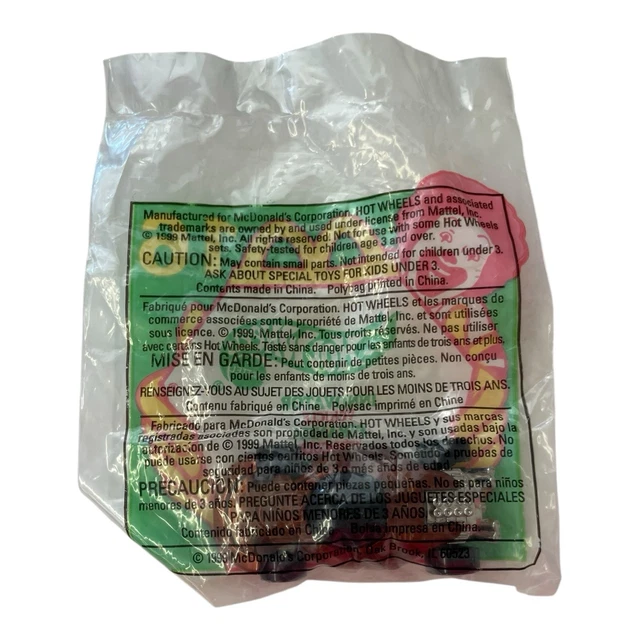 INNOVATOR MCDONALD’S HOT Wheels 1999 Toy $8.84 - PicClick AU