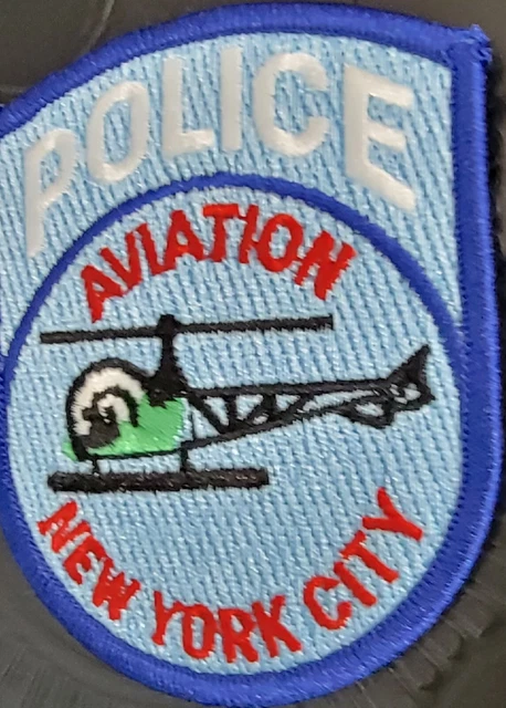 NYPD OFFICIAL NEW York City Police Department Aviation Unit Shoulder ...