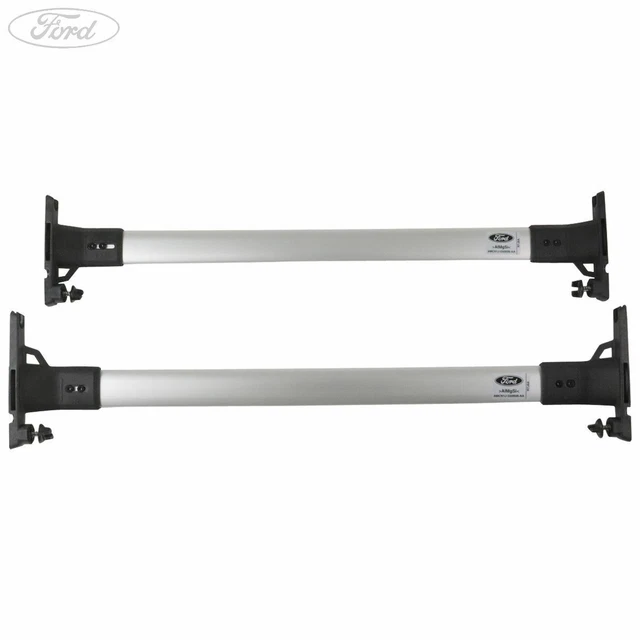 GENUINE FORD ECOSPORT Mk1 Mk2 Roof Rack Rail Crossbars Set x2 2013 ...