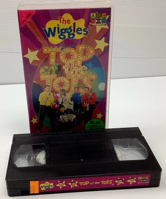 THE WIGGLES TOP of the Tots VHS Video OOP Childrens Show Educational ...