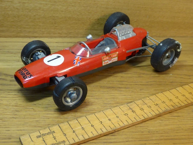 VINTAGE SCHUCO LOTUS Ford F1 Car. Schuco 1079 Lotus Formel 1 Tin car ...