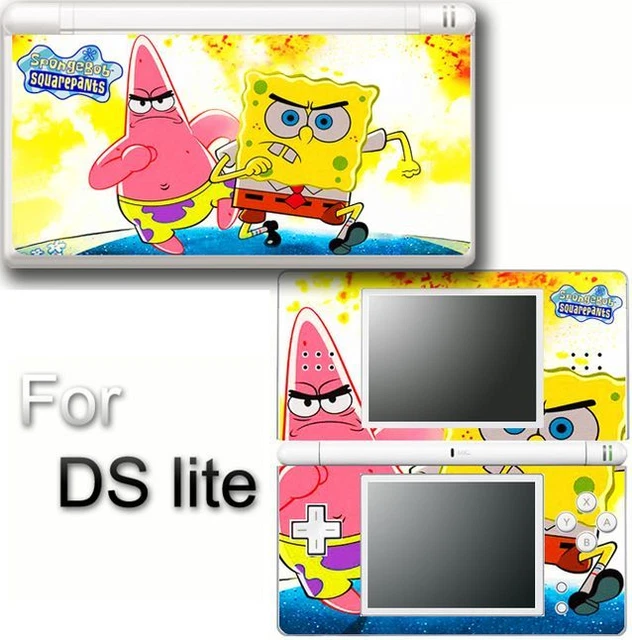 SPONGEBOB SQUAREPANTS SKIN STICKER COVER for DS LITE #2 $7.40 - PicClick CA
