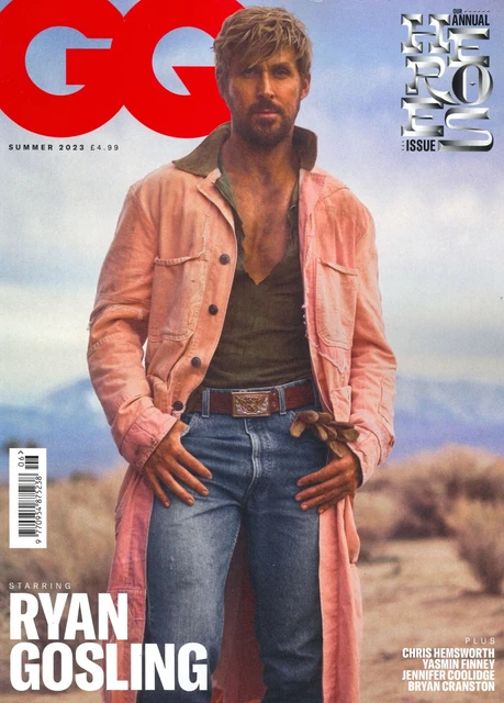 UK GQ MAGAZINE, Chris Hemsworth, Bryan Cranston, Jennifer Coolidge ...