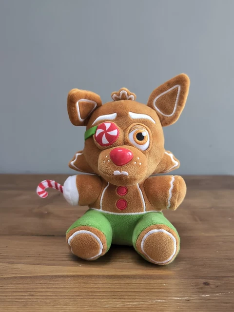 FIVE NIGHTS AT Freddys FNAF Funko Plush Soft Toy Gingerbread Foxy £14. ...