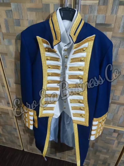 NAPOLEONIC COMMODORE NORRINGTON Pirates Of The Caribbean Uniform Frock ...
