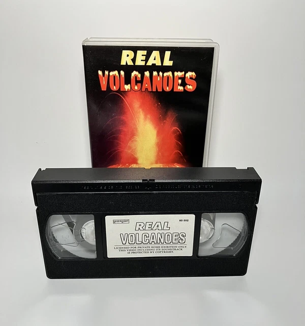 REAL VOLCANOS - Real Volcano Footage - PAL - VHS Tape - Kilauea £9.73 ...