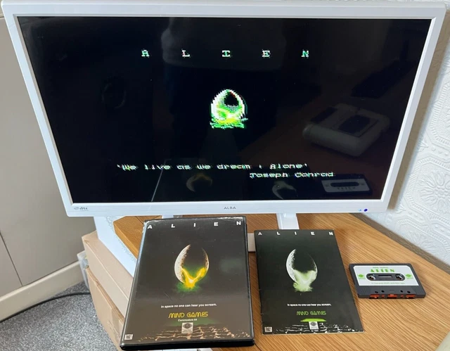 CASSETTE À PALOURDES rare Argus Press Alien Commodore 64 - 🙂 Faites une ...