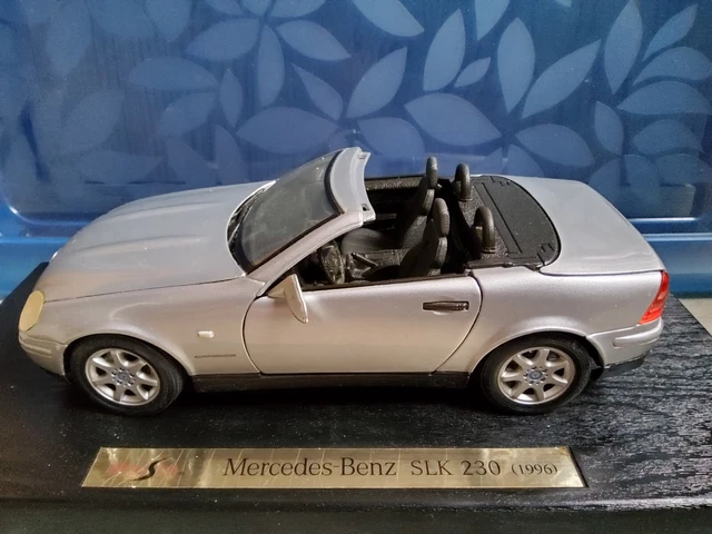 MERCEDES BENZ SLK 230 (1996) ohne Verdeck 1:18 ohne OVP von Maisto EUR ...