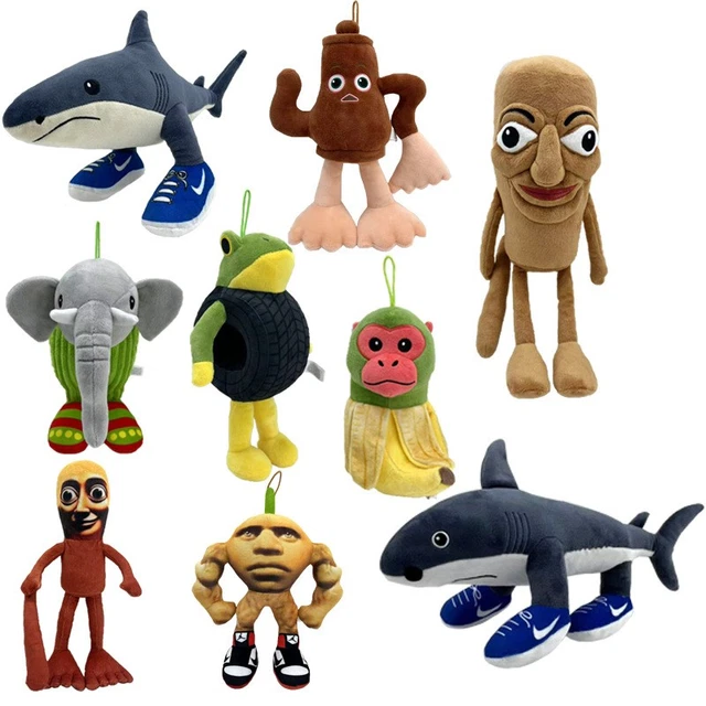 TUNG TUNG TUNG Sahur Figure Tralalelo Tralala Model Plush Toy fun BDAY ...