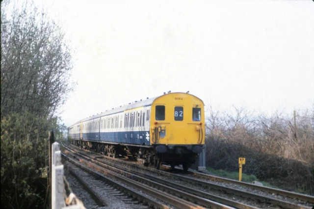 5220 RAILWAY COLOUR Slide 2 Epb 6064 At Buriton 1985 £2.99 - PicClick UK