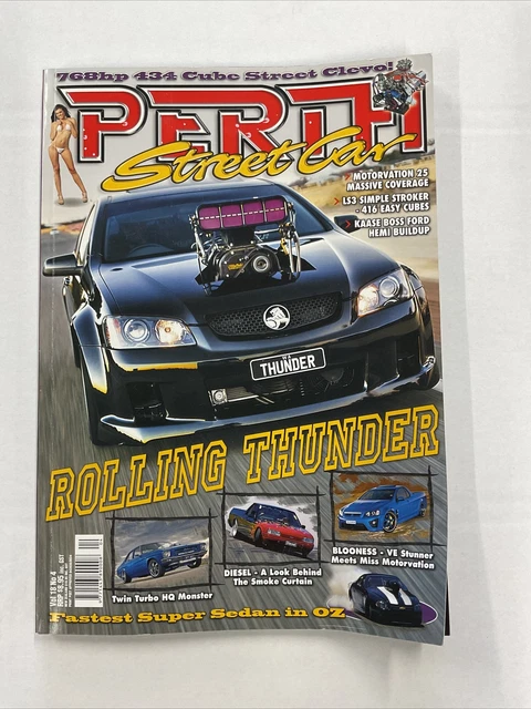 PERTH STREET CAR Magazine Issue Vol. 18 No. 4 Rolling Thunder And ...