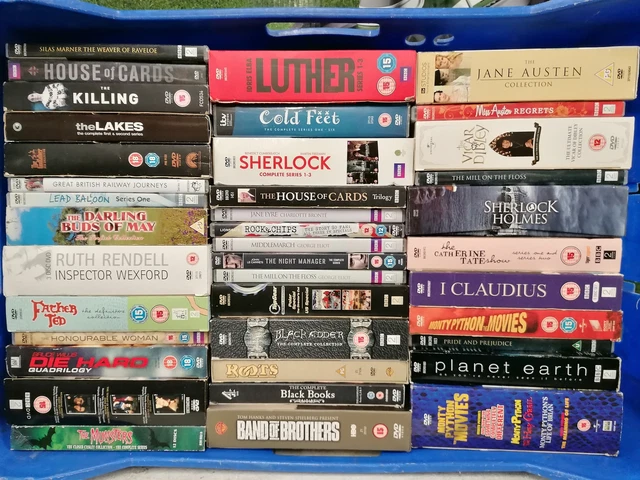 BBC ITV CHANNEL 4 SKY DVD Box Set TV Series and Movies Job Lot ...