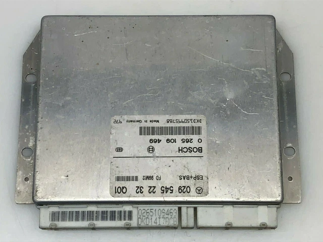 MERCEDES BENZ ESP BAS Control Module 0 265 109 469 0295452232 Q01 ...