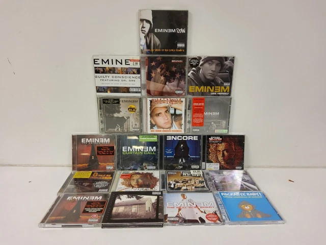 EMINEM CD COLLECTION- Encore Curtian Call Slim Shady Mathers Sessions £ ... EMINEM CD COLLECTION- Encore Curtian Call Slim Shady Mathers Sessions £ ...